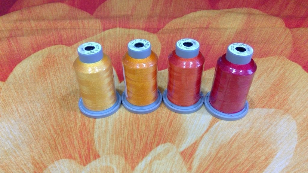 Fire Thread kit only - Bold Notion Quilting