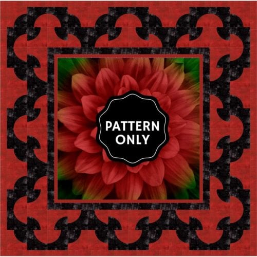 Lattice Border Digital Pattern - Bold Notion Quilting