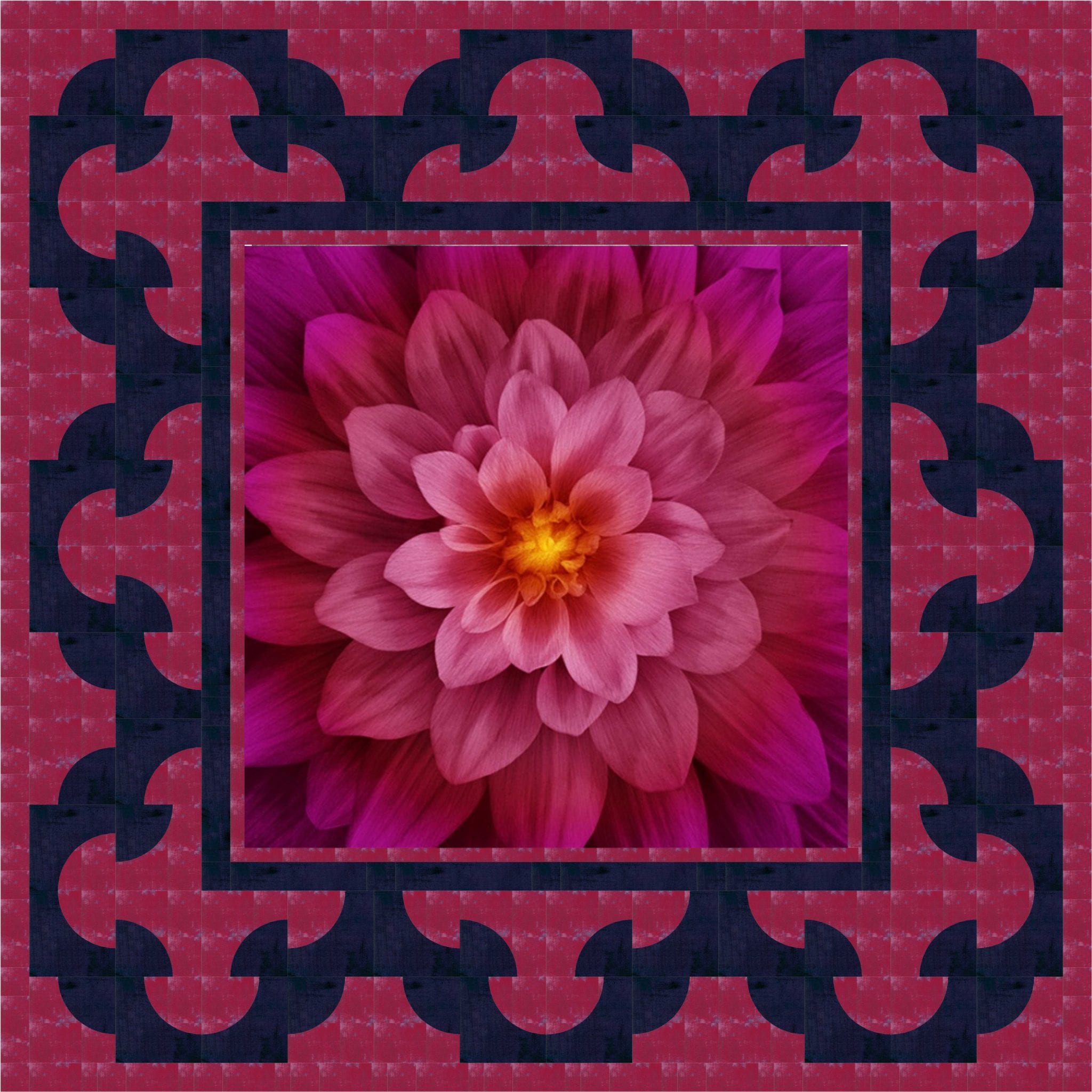 Lattice Border Digital Pattern - Bold Notion Quilting