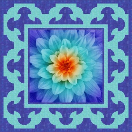 Lattice Border Digital Pattern - Bold Notion Quilting