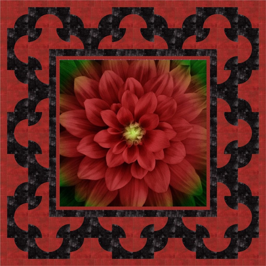 Lattice Border Digital Pattern - Bold Notion Quilting