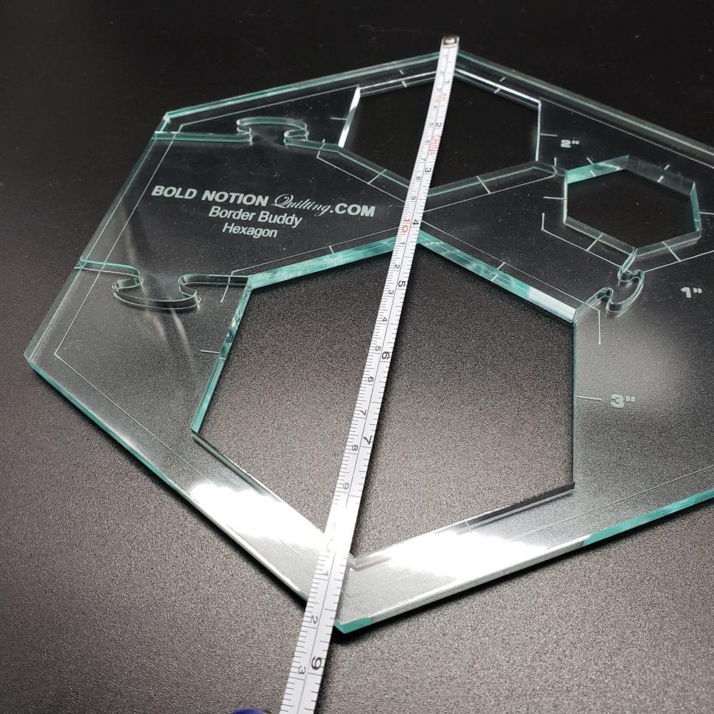 Hexagon Border Buddy - Bold Notion Quilting