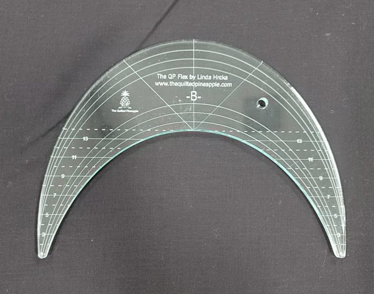 #B Curved Ruler - Bold Notion Quilting